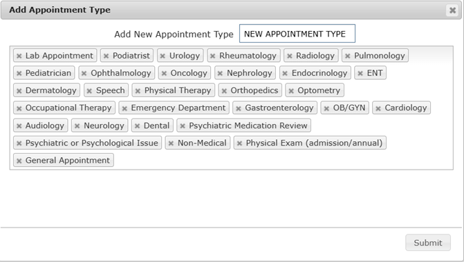 Custom Appointment Types in Appointment Administration Setup (Guide) – TMP